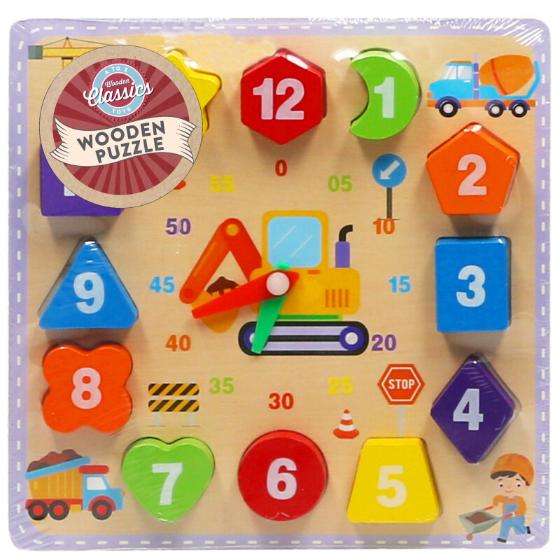 Puzzle Clock | Padgett Bros (A to Z)