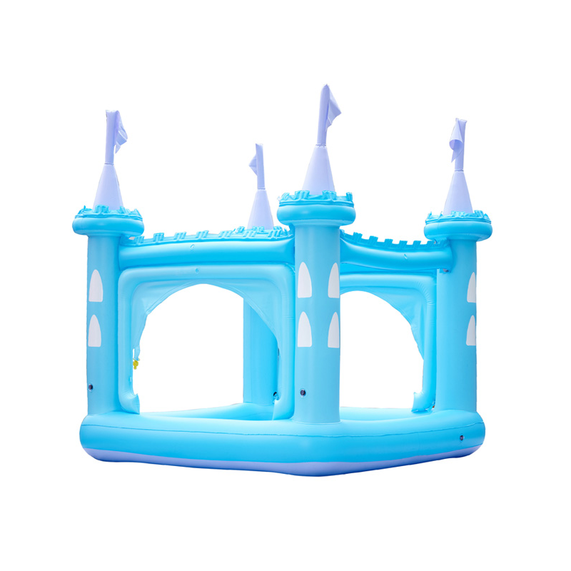Tk-48271B Inflatable Castle Pool (Blue) | Padgett Bros (A to Z)