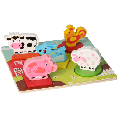 Wooden 3D Farm Puzzle | Padgett Bros (A to Z)