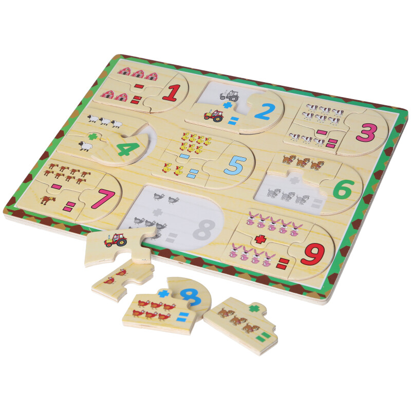 Wooden Puzzle Counting | Padgett Bros (A to Z)