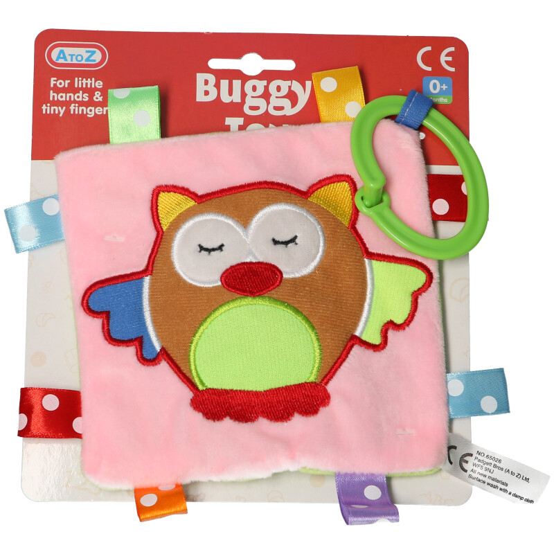 Soft Buggy Activity Toy (3 Asst) | Padgett Bros (A to Z)