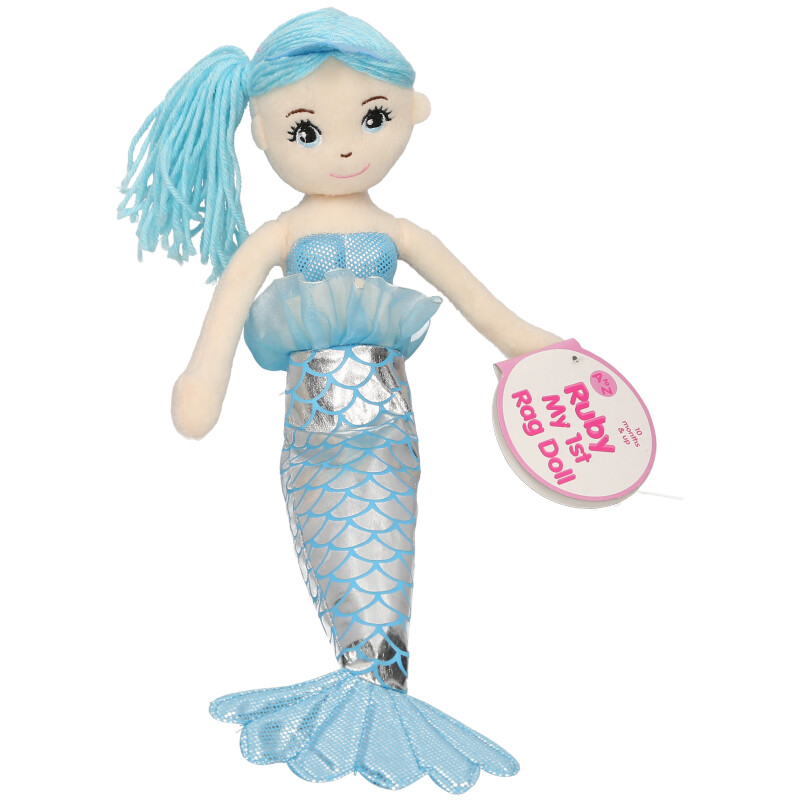 46Cm Rag Mermaid Doll (3 Asstd) | Padgett Bros (A to Z)