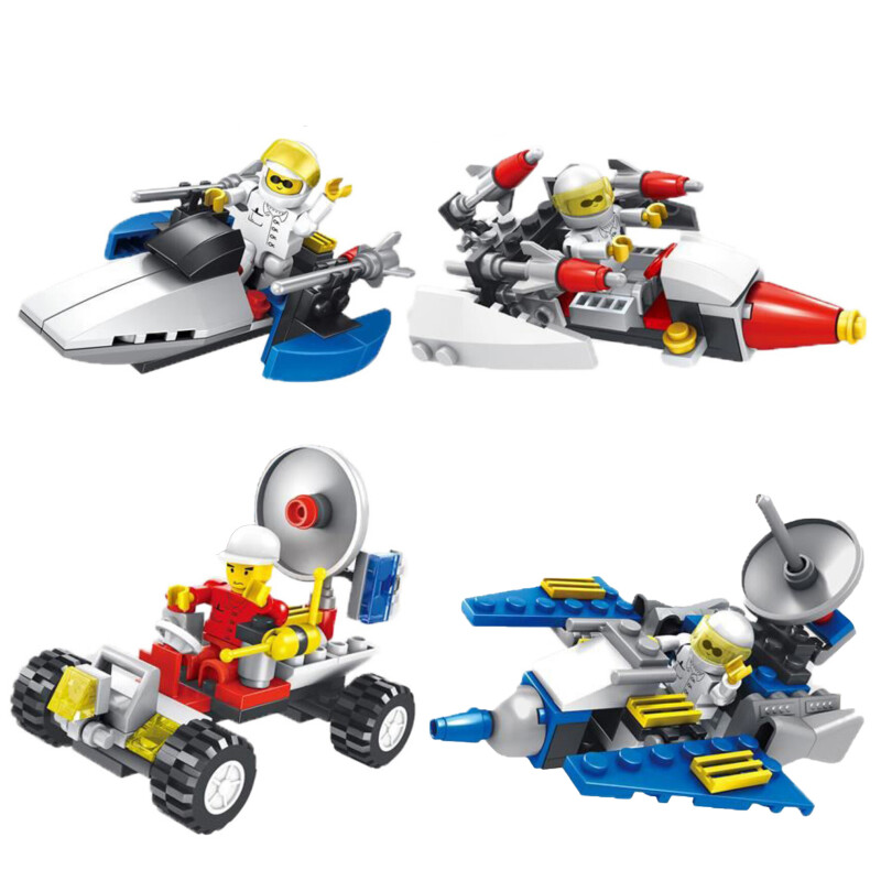 Space Blocks (4 Asst) | Padgett Bros (A to Z)