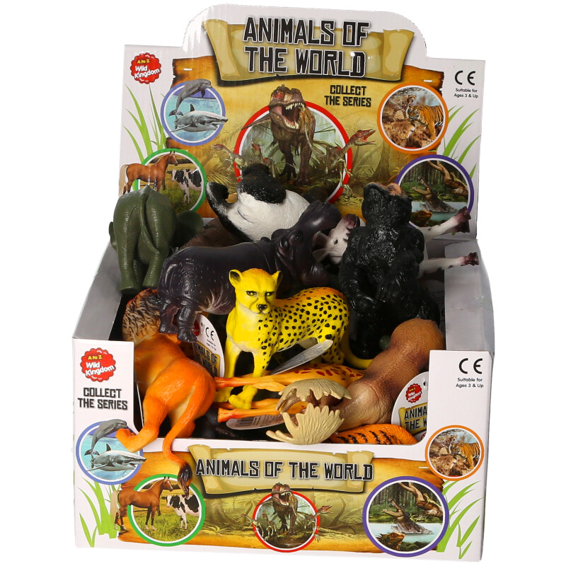 Wild Animals 12 Asstd (Cdu 24) | Padgett Bros (A to Z)