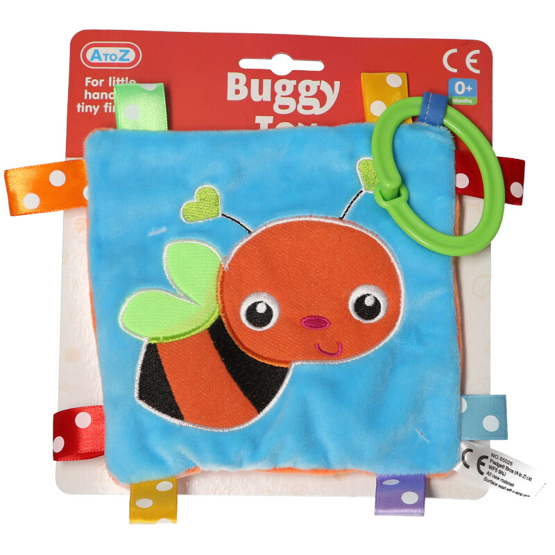 Soft Buggy Activity Toy (3 Asst) | Padgett Bros (A to Z)