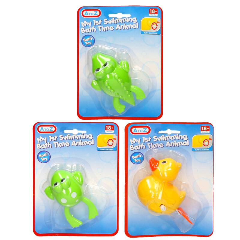 Bath Animals (3 Asst) | Padgett Bros (A to Z)