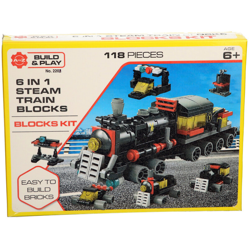 Steam Train Blocks 4 In 1 | Padgett Bros (A to Z)