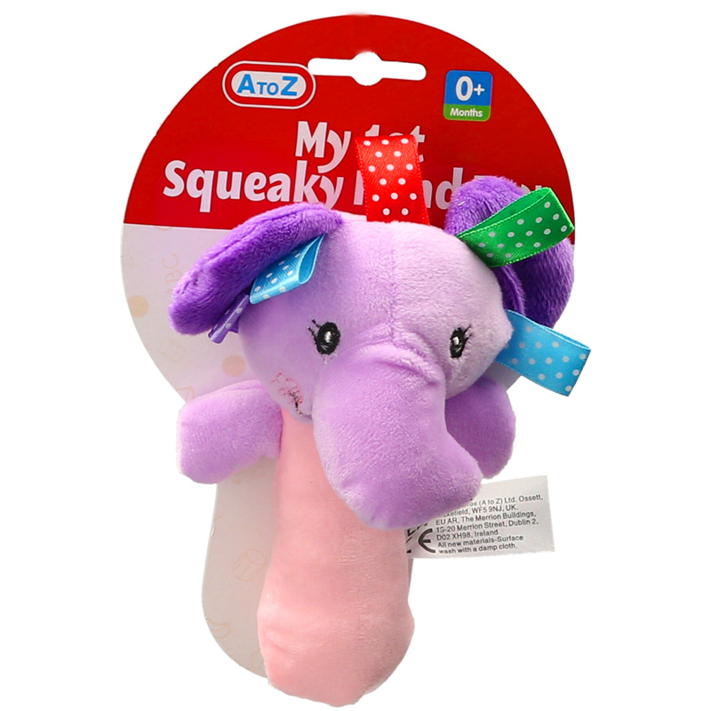 Squeaky Hand Toy (3 Asstd) | Padgett Bros (A to Z)