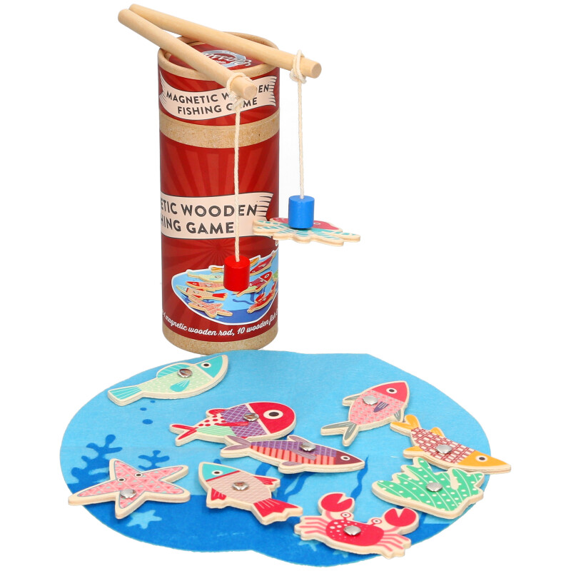 Wood/Magnetic Fish Game | Padgett Bros (A to Z)