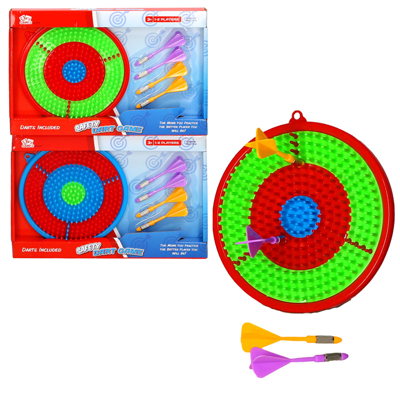 Safety Dart Board 16.5Cm 3Asst | Padgett Bros (A to Z)