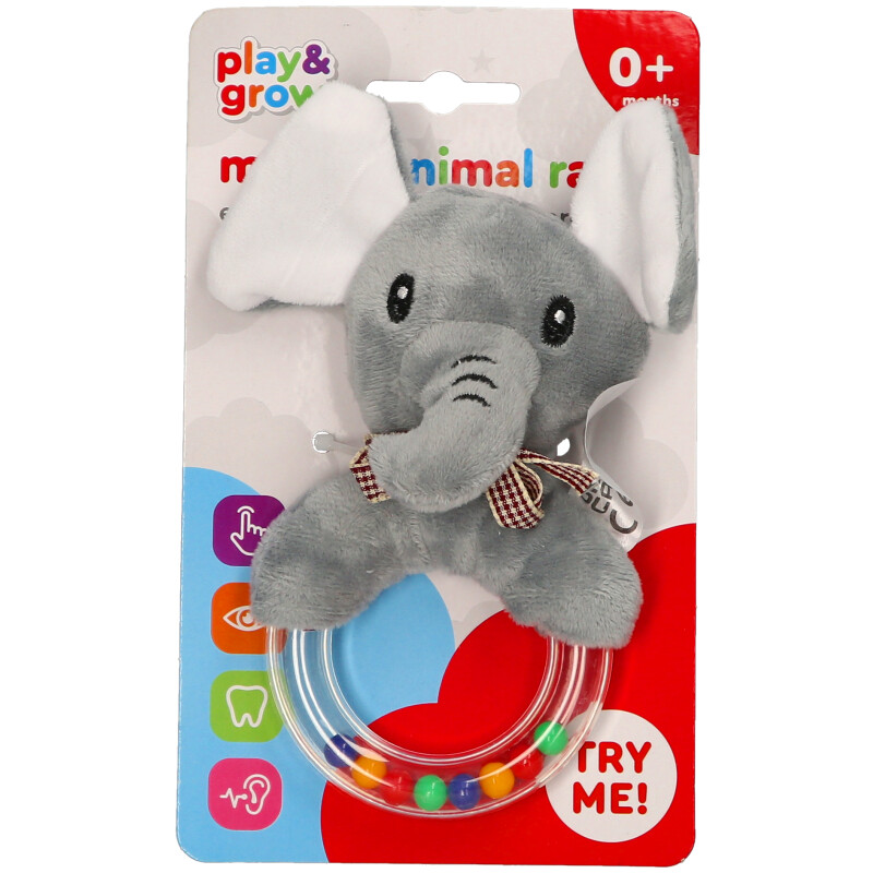 Animal Bead Rattle(3 Asst) | Padgett Bros (A to Z)