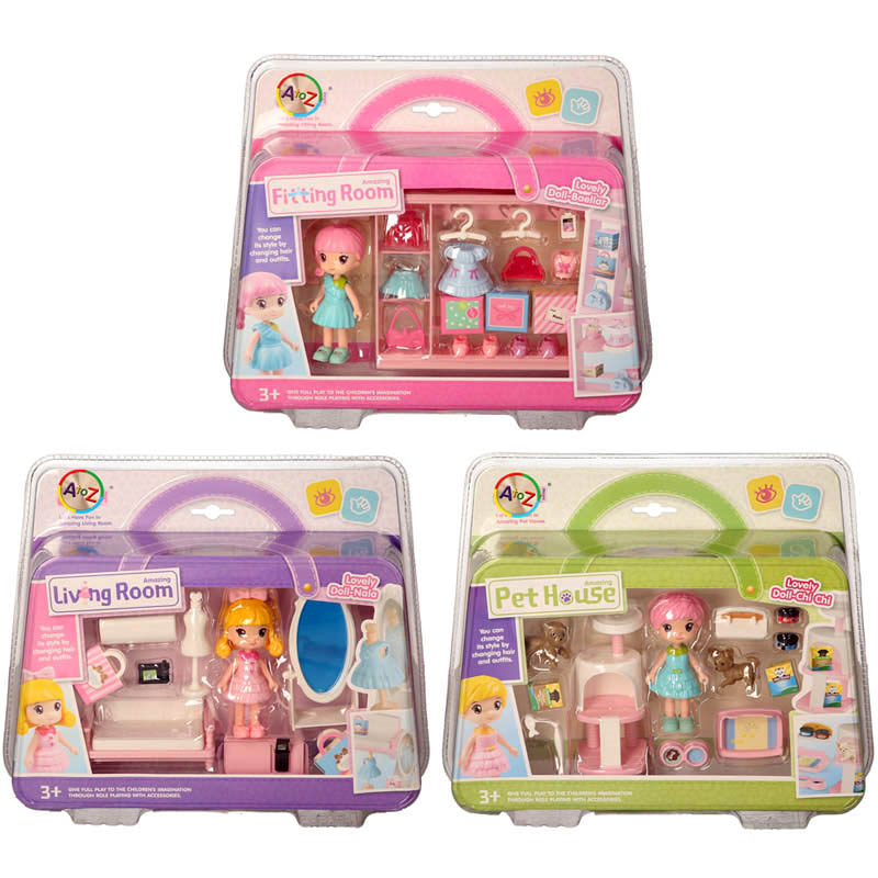 Amazing Diy Doll Set (3 Asstd) | Padgett Bros (A to Z)