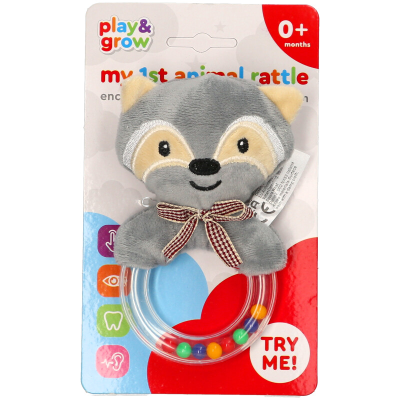 Animal Bead Rattle(3 Asst) | Padgett Bros (A to Z)
