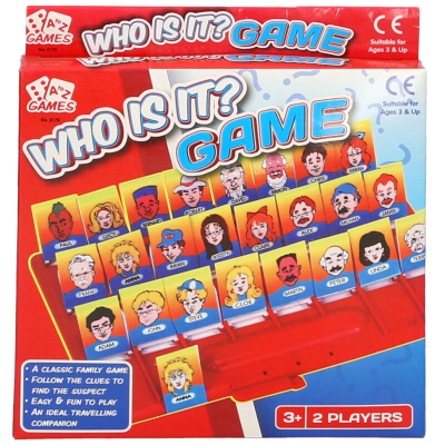 Who Is It Game | Padgett Bros (A to Z)