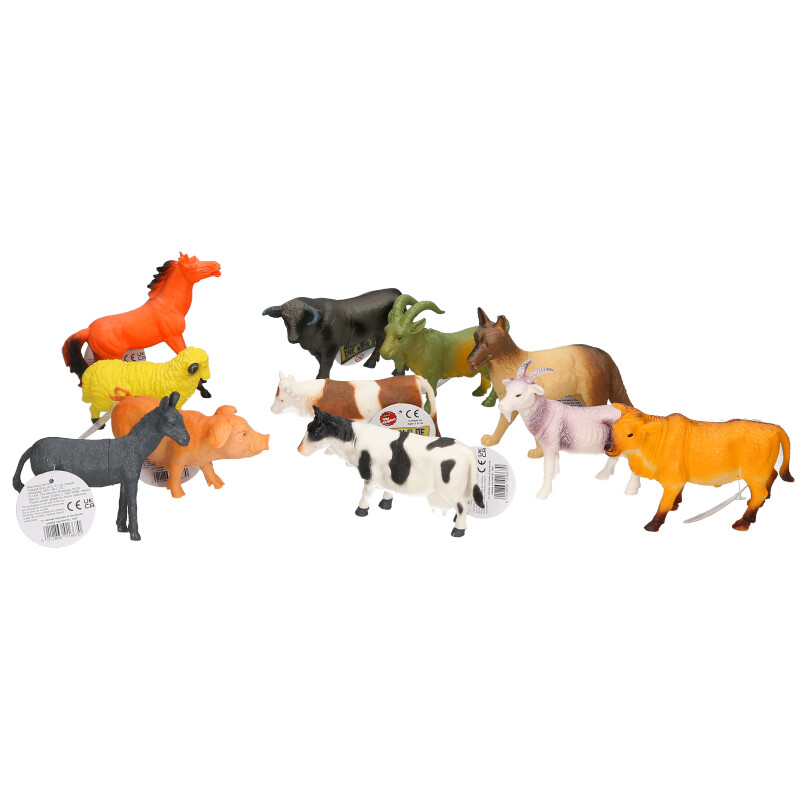 Farm Animals 12 Asstd | Padgett Bros (A to Z)