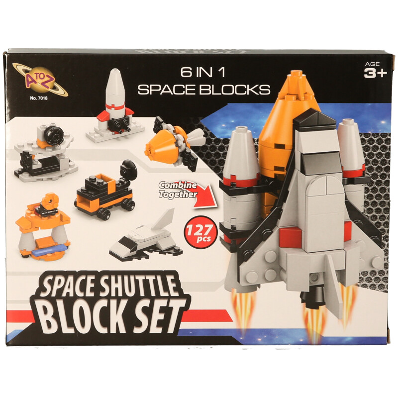 Space Shuttle Blocks (6 In 1) | Padgett Bros (A to Z)