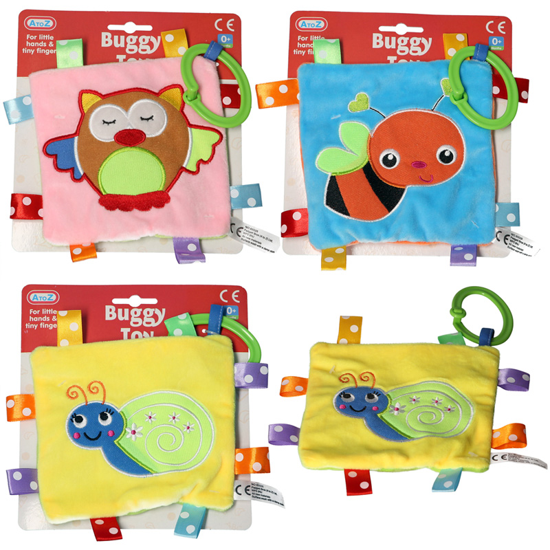 Soft Buggy Activity Toy (3 Asst) | Padgett Bros (A to Z)